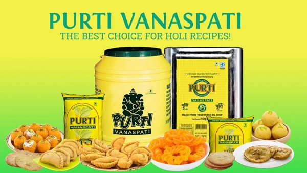 PURTI VANASPATI: THE BEST CHOICE FOR HOLI RECIPES! | Purti