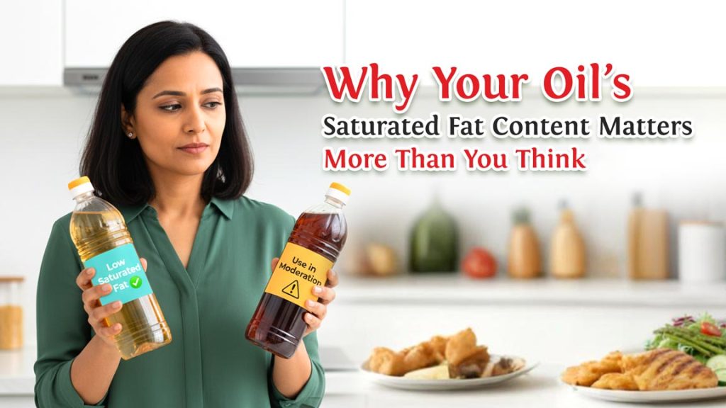 Cholesterol-Free or Saturated Fat: Cooking Oil Guide | Purti