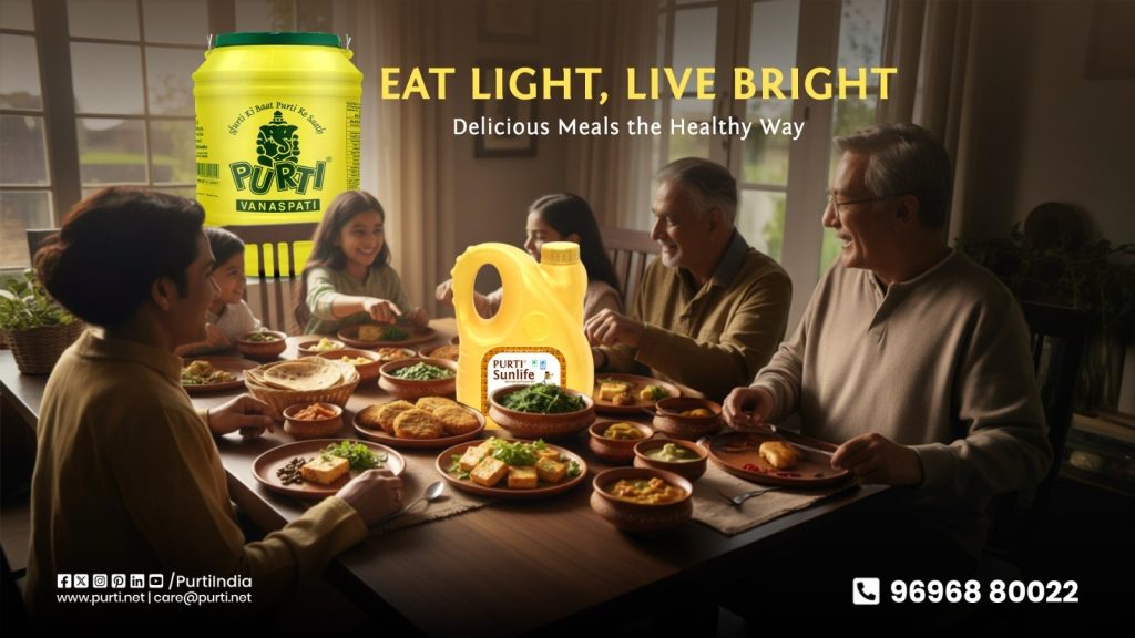 Eat Light, Live Bright. Delicious Meals the Healthy Way | Purti
