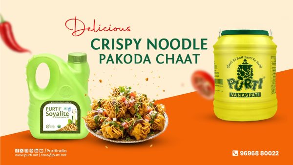 Crispy Noodle Pakoda Chaat Recipe | Street-Style Crunchy Snack with ...